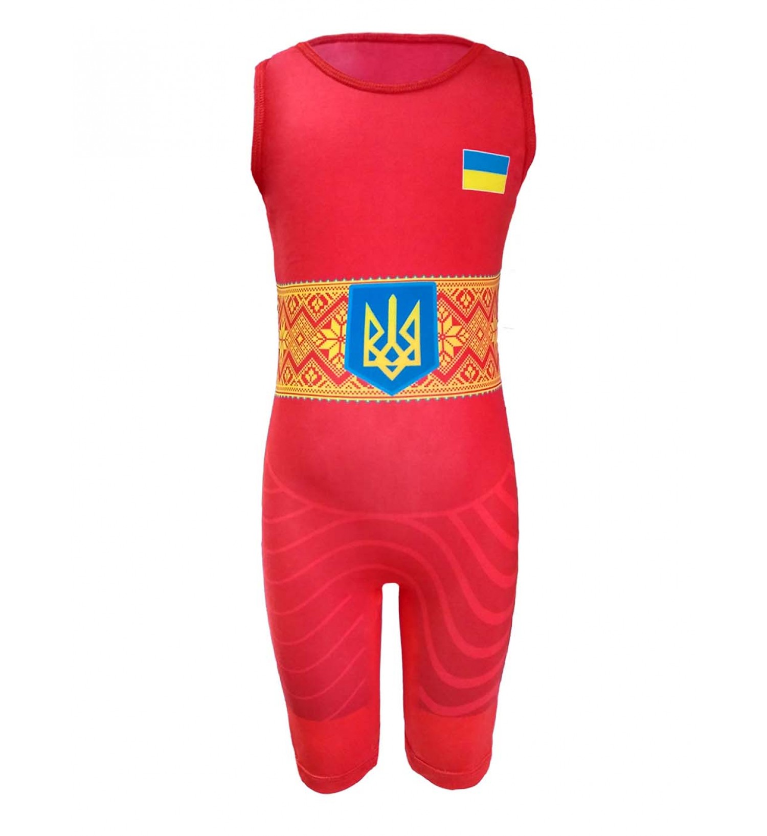 Купить красное трико на ребенка Berserk Wrestler UKR approved UWW ...