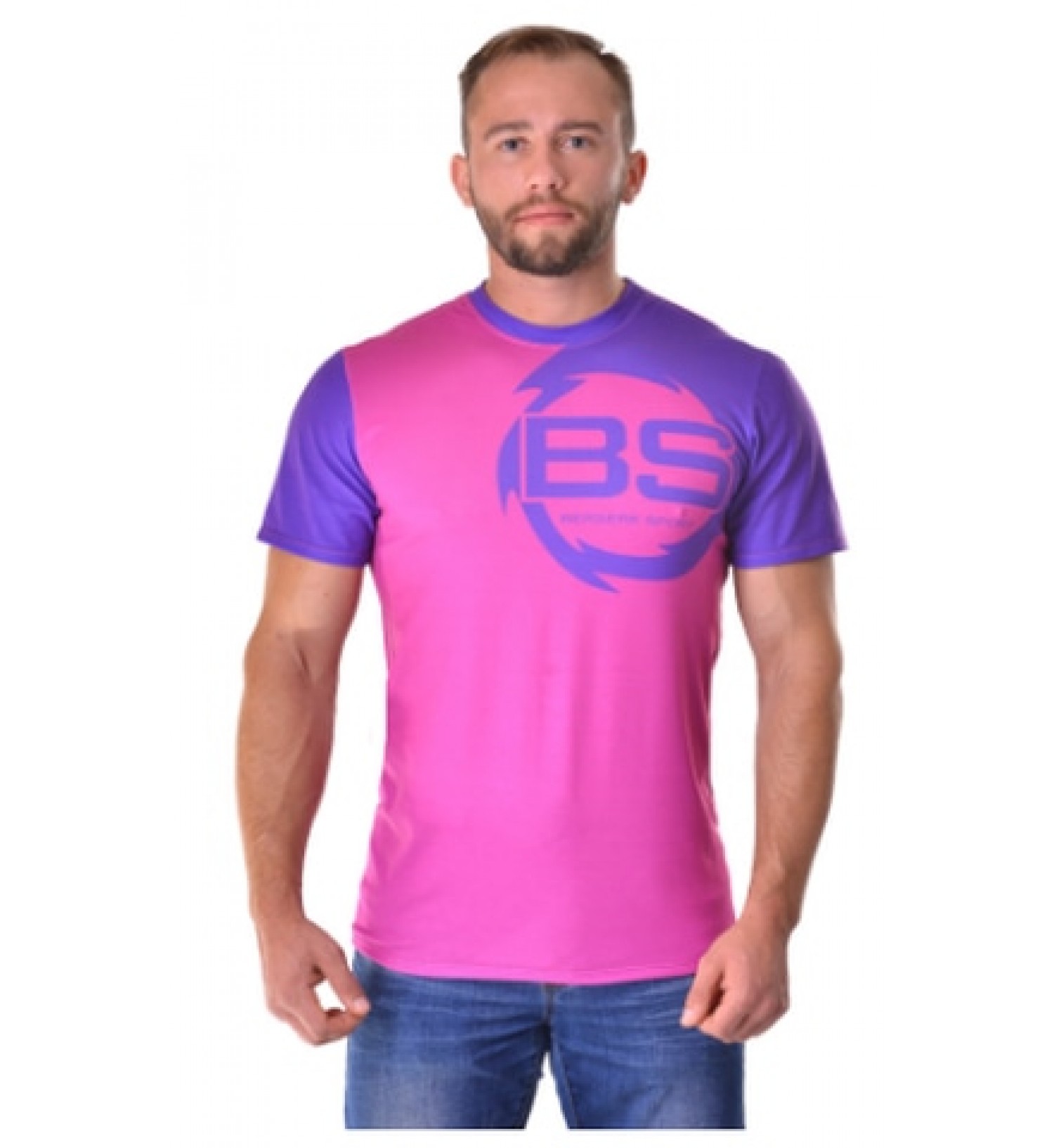 Футболка Berserk Raid 1 pink/violet TS9004P - Берсерк Спорт ком